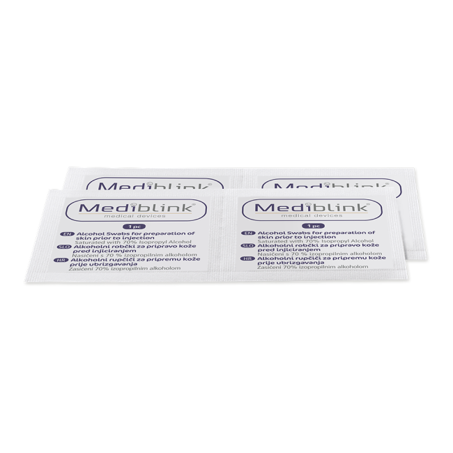 MEDIBLINK Alcohol Swabs M140 100x